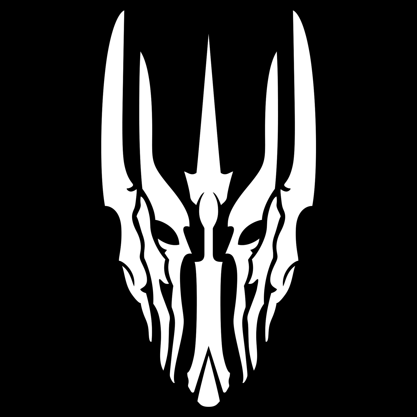 LOTR Lord of the Rings Sauron Mask Head – Goodall Vinyl