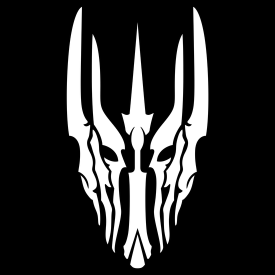 LOTR Lord of the Rings Sauron Mask Head – Goodall Vinyl