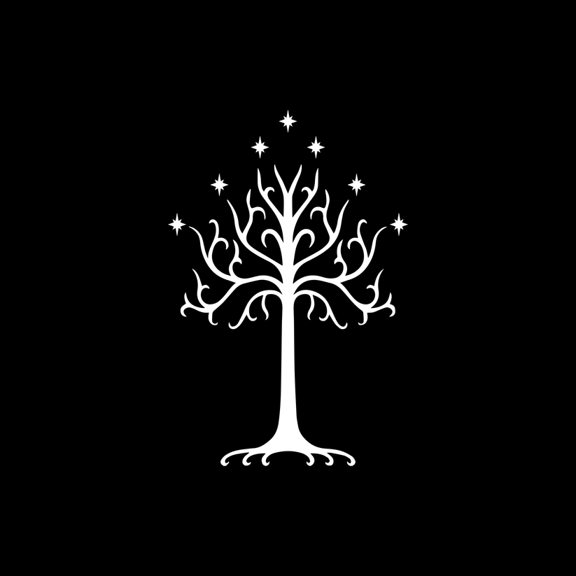 LOTR Lord of the Rings White Tree of Gondor – Goodall Vinyl