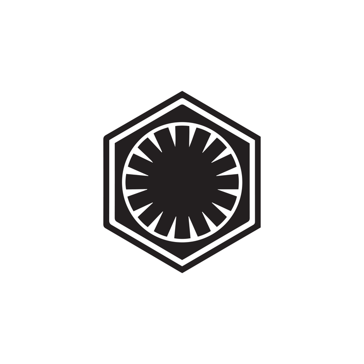 Star Wars First Order Symbol Logo – Goodall Vinyl