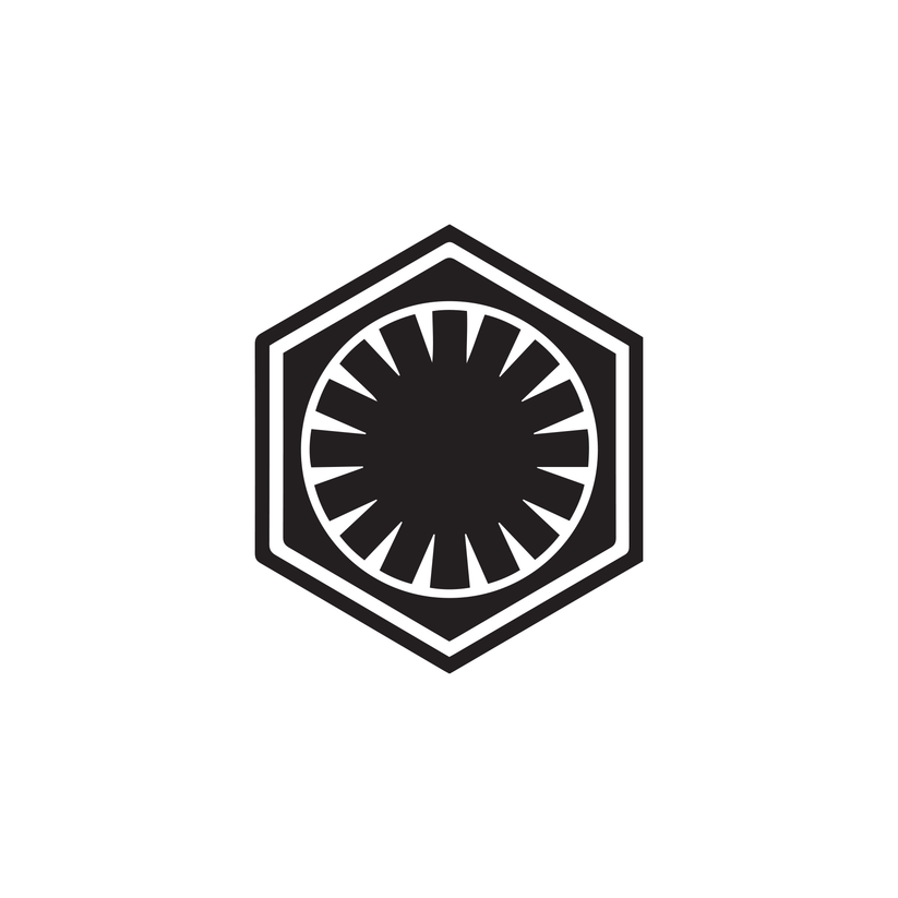 Star Wars First Order Symbol Logo – Goodall Vinyl