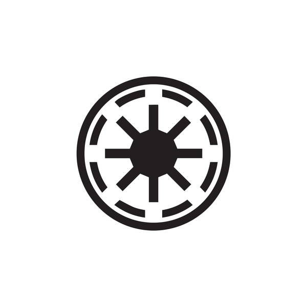 Star Wars Galactic Republic Symbol Logo – Goodall Vinyl