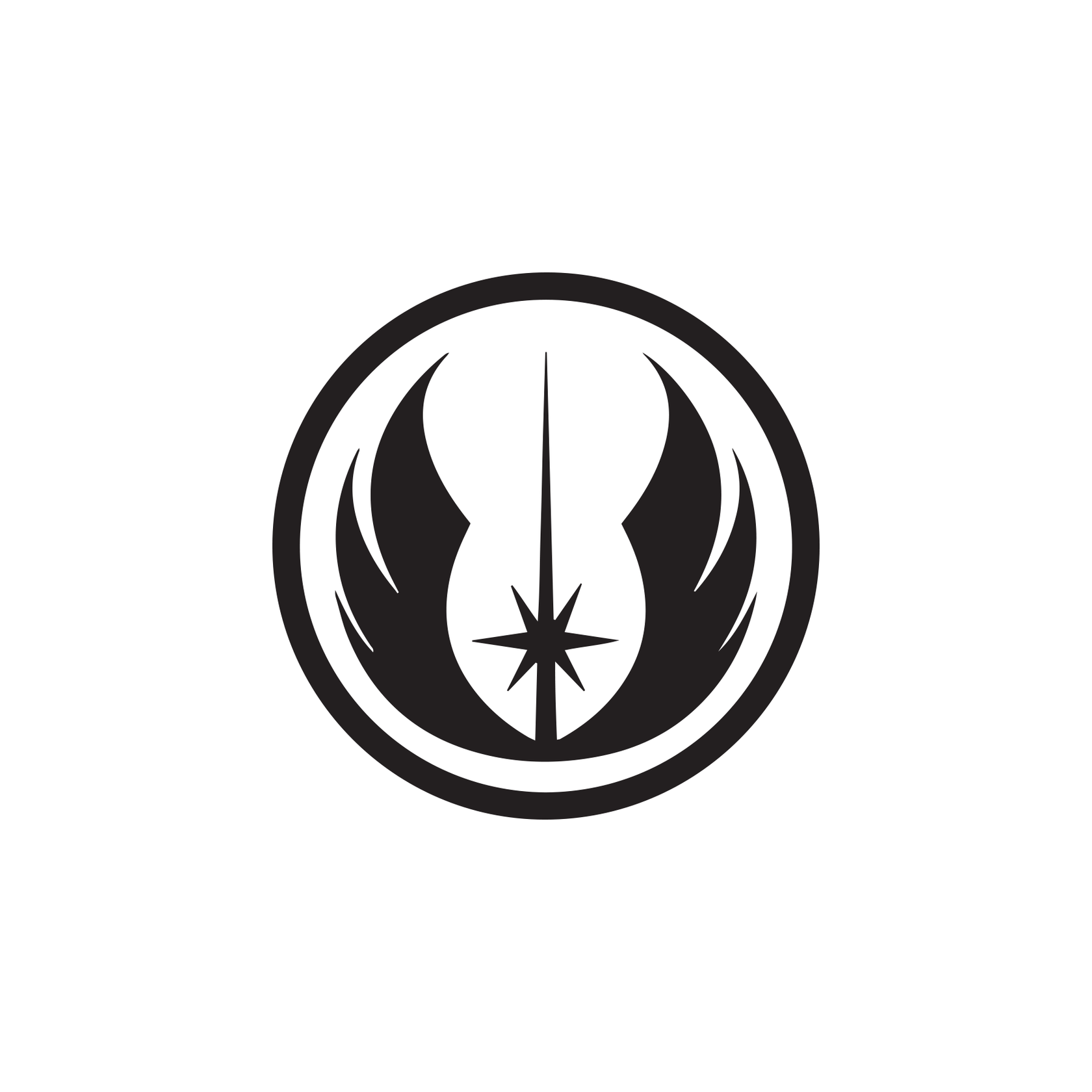Star Wars Jedi Order Symbol Logo – Goodall Vinyl